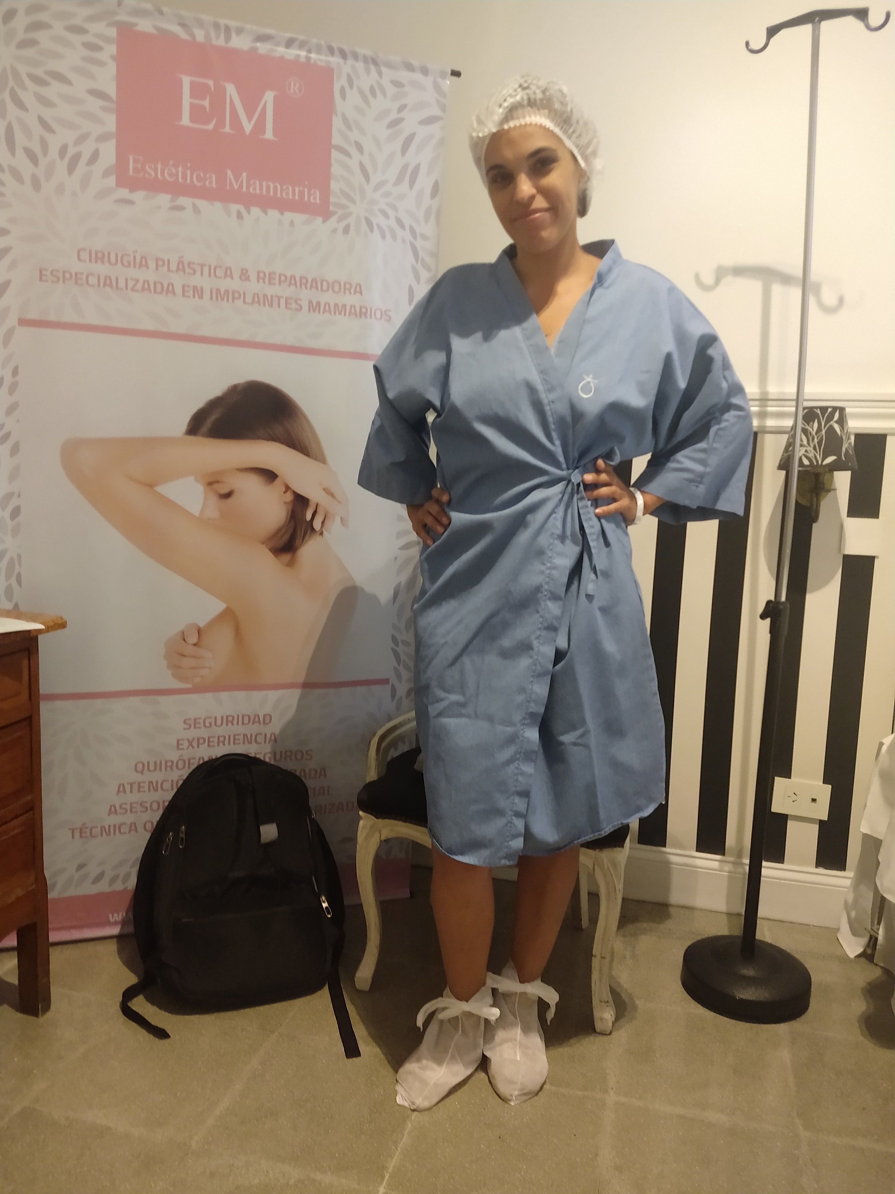 Operación realizada! Súper feliz - Aumento mamas - Esteticas.com.ar